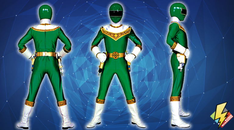 Zeo Ranger IV Green – Ranger Retrocenter